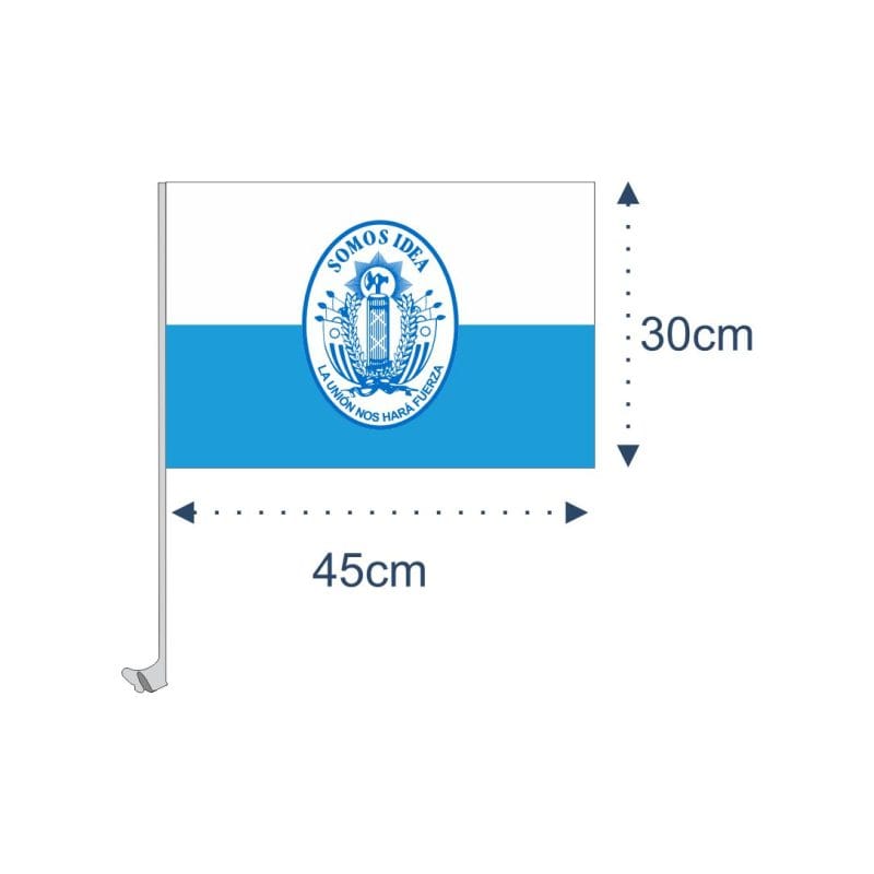 Bandera para Auto - Partido Nacional Somos Idea - Famet - Uniformes y ...